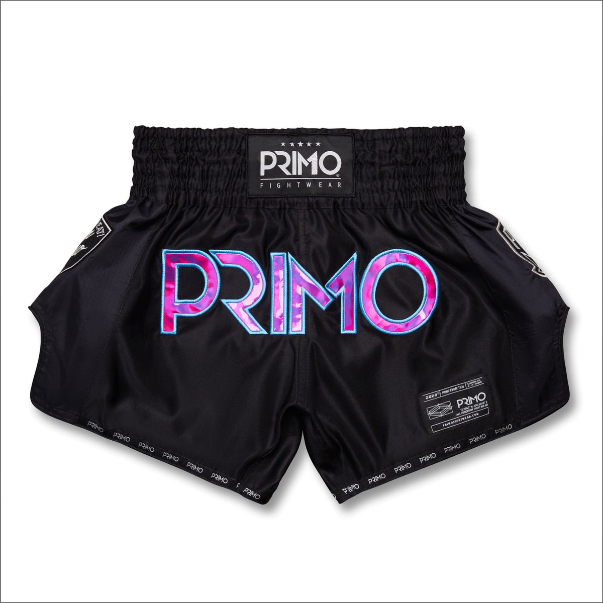 Muay Thai Shorts - Hologram Series - Vice City – Primo Fight Wear Official