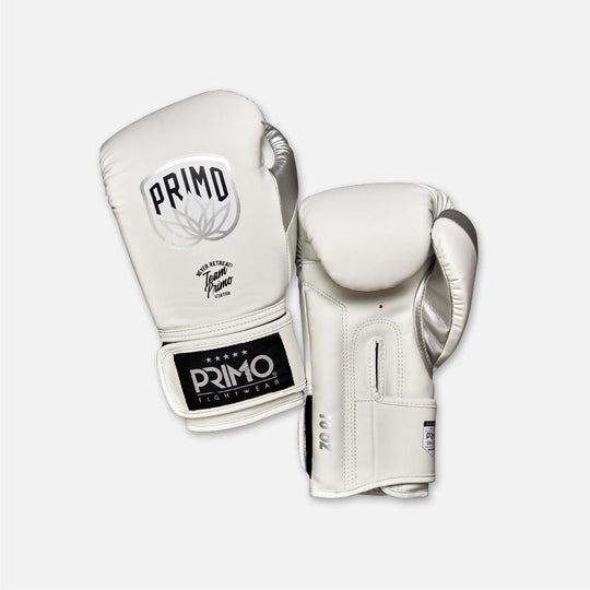 Emblem 2.0 Semi Leather Boxing Gloves - Black/Gold – Primo Fightwear ...