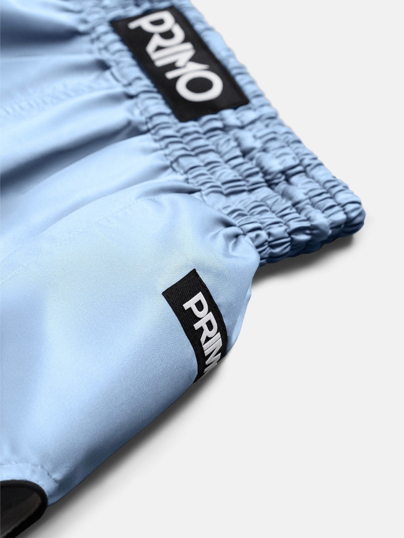 Muay Thai Shorts - Alta Series - Pastel Blue – Primo Fightwear Official
