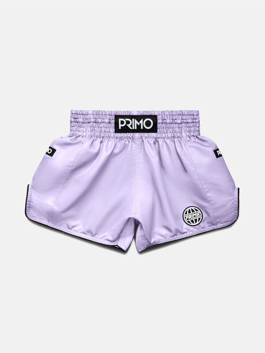 Muay Thai Shorts - Alta Series - Pastel Purple – Primo Fightwear Official