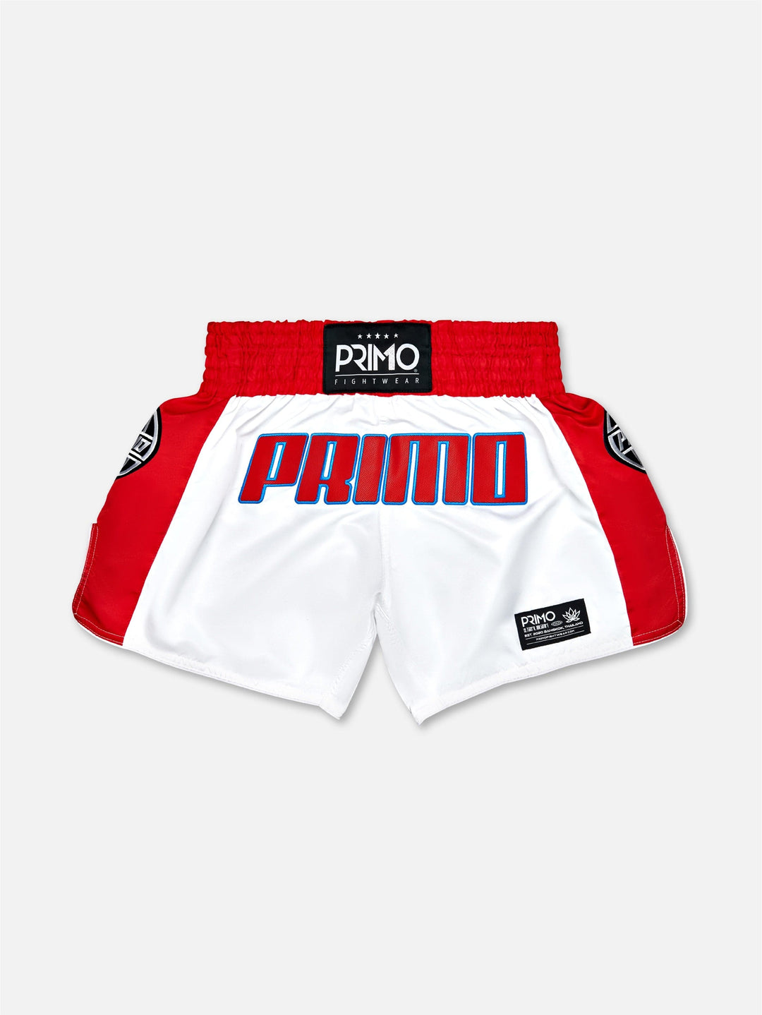 Primo Fight Wear Muay Thai Shorts - Trinity Series - Red – Primo Fightwear Official