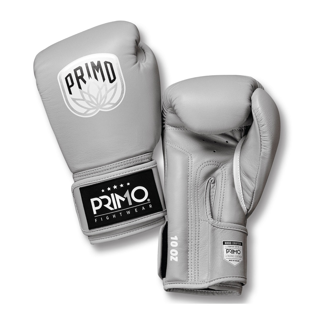 Emblem 2.0 - Mercury Grey Boxing Gloves – Primo Fight Wear Official