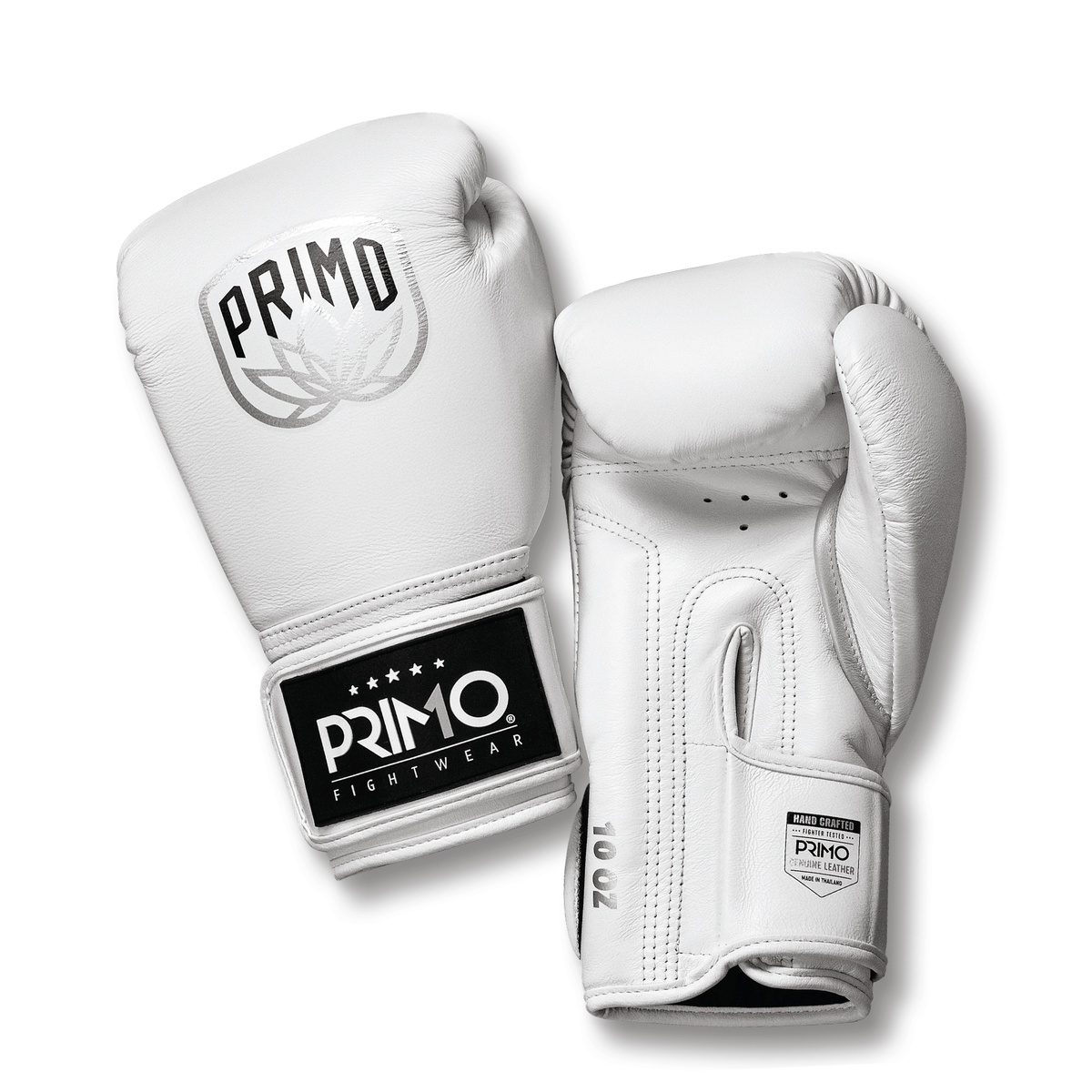 Emblem 2.0 - White Seraph Boxing Gloves – Primo Fight Wear Official